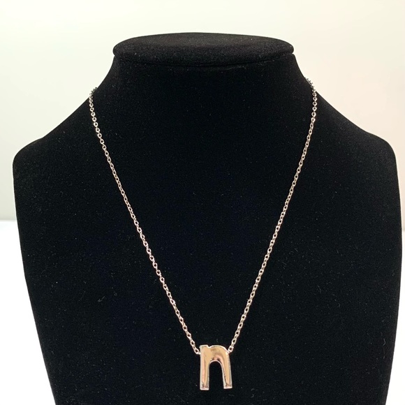 Jewelry | N Initial Silver Chain Necklace | Poshmark
